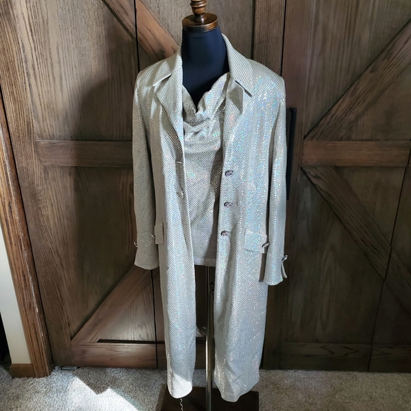 St. John | Jackets & Coats | St John Couture Sparkling Jacket Set ...